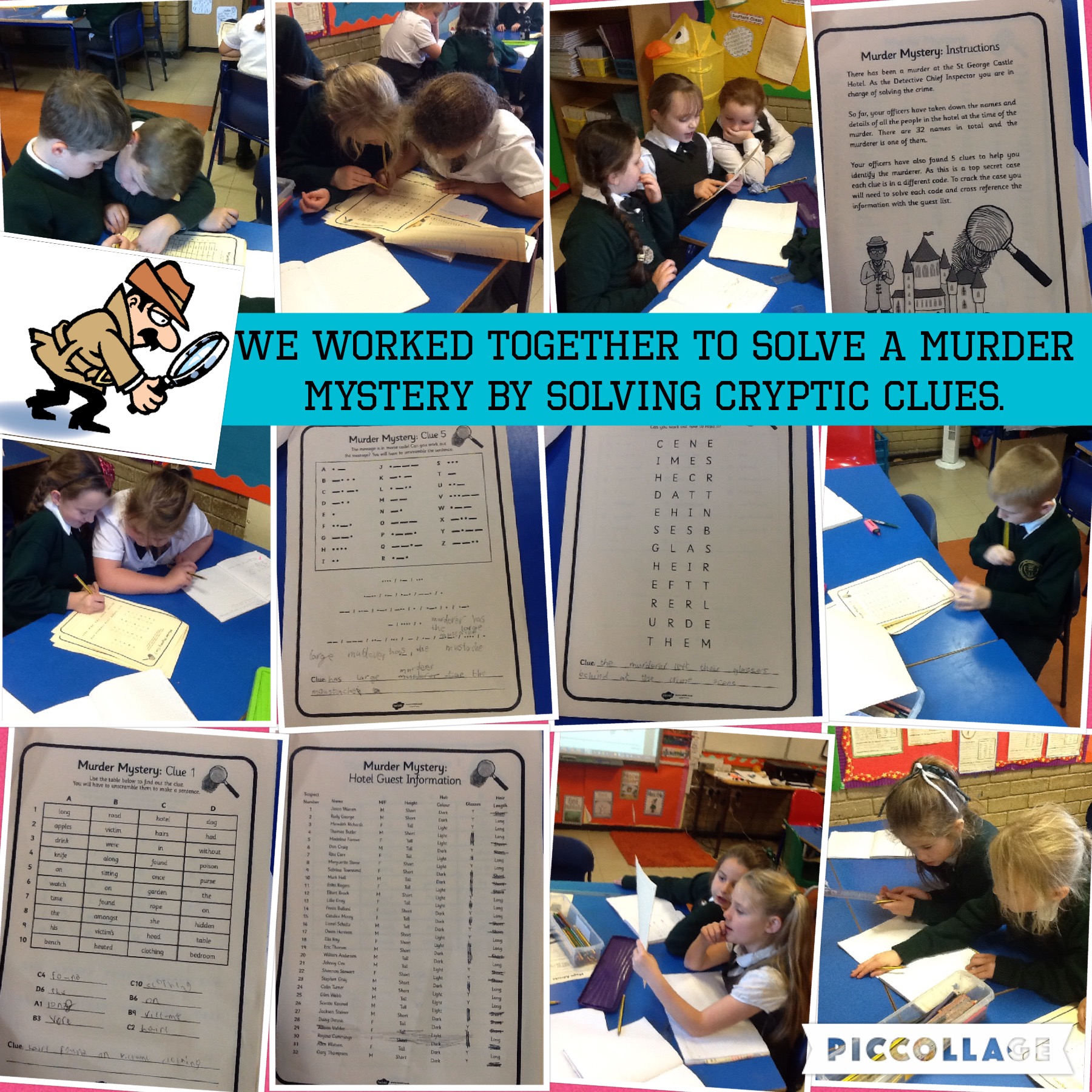 [Year 3] Murder Mystery | St Oswalds Catholic Primary School