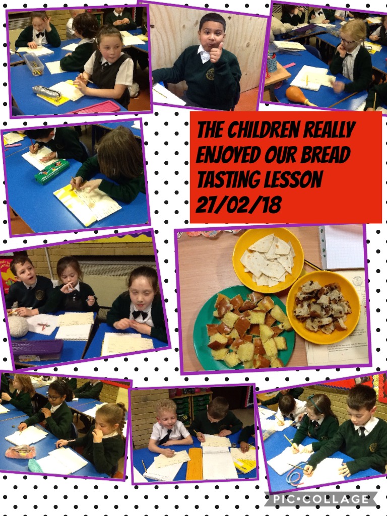 [Year 3] Bread Tasting | St Oswalds Catholic Primary School
