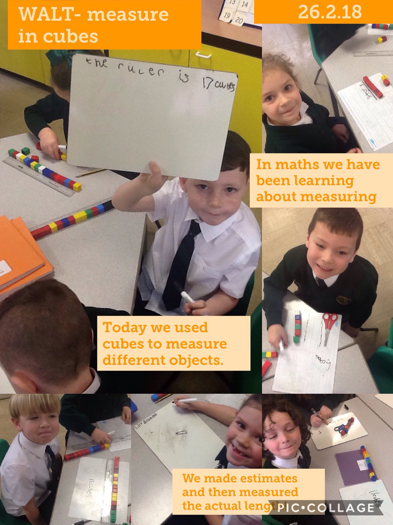 [Year 1] Measuring Cubes | St Oswalds Catholic Primary School