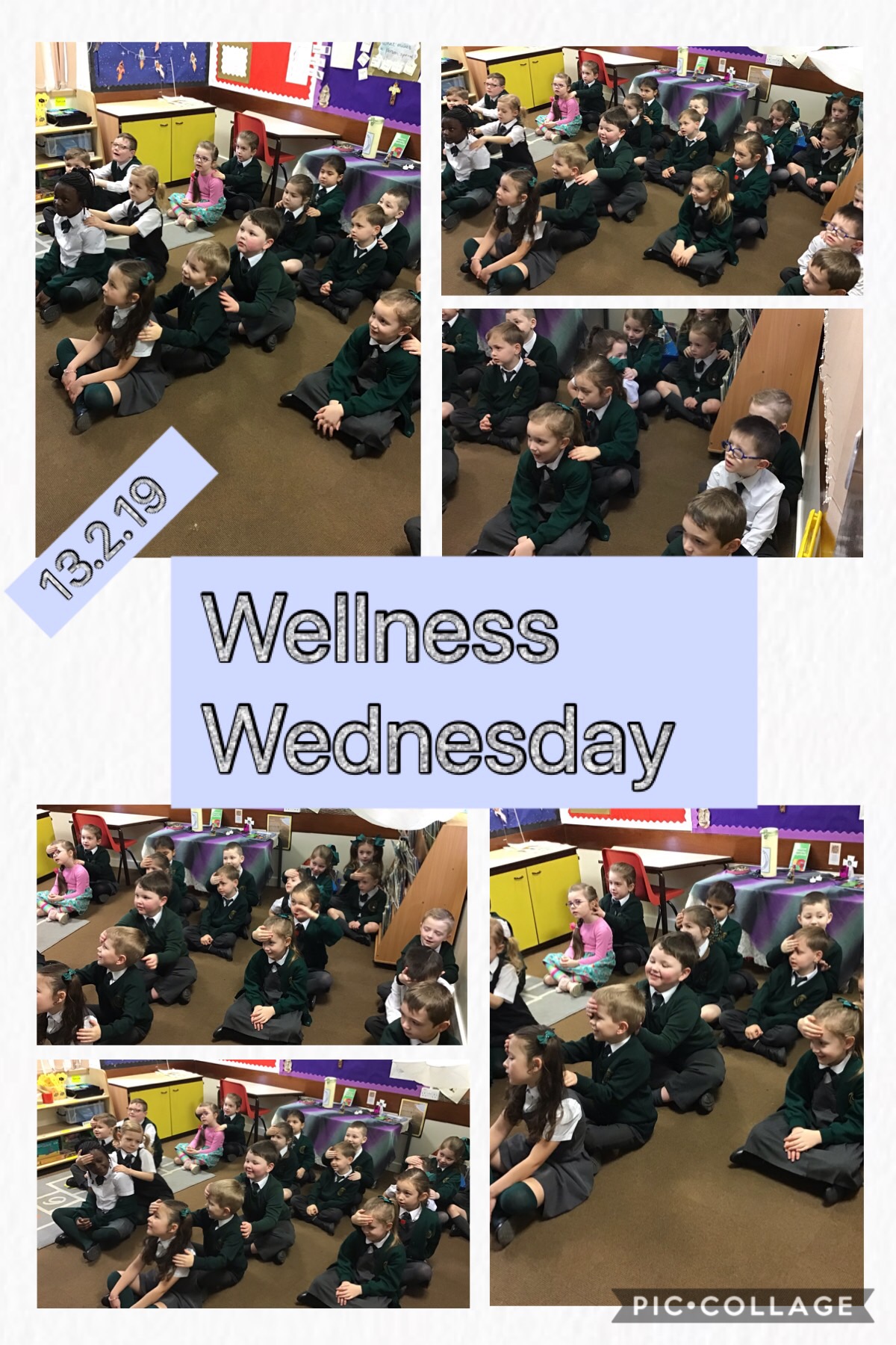 [Year 1] Peer Massage | St Oswalds Catholic Primary School