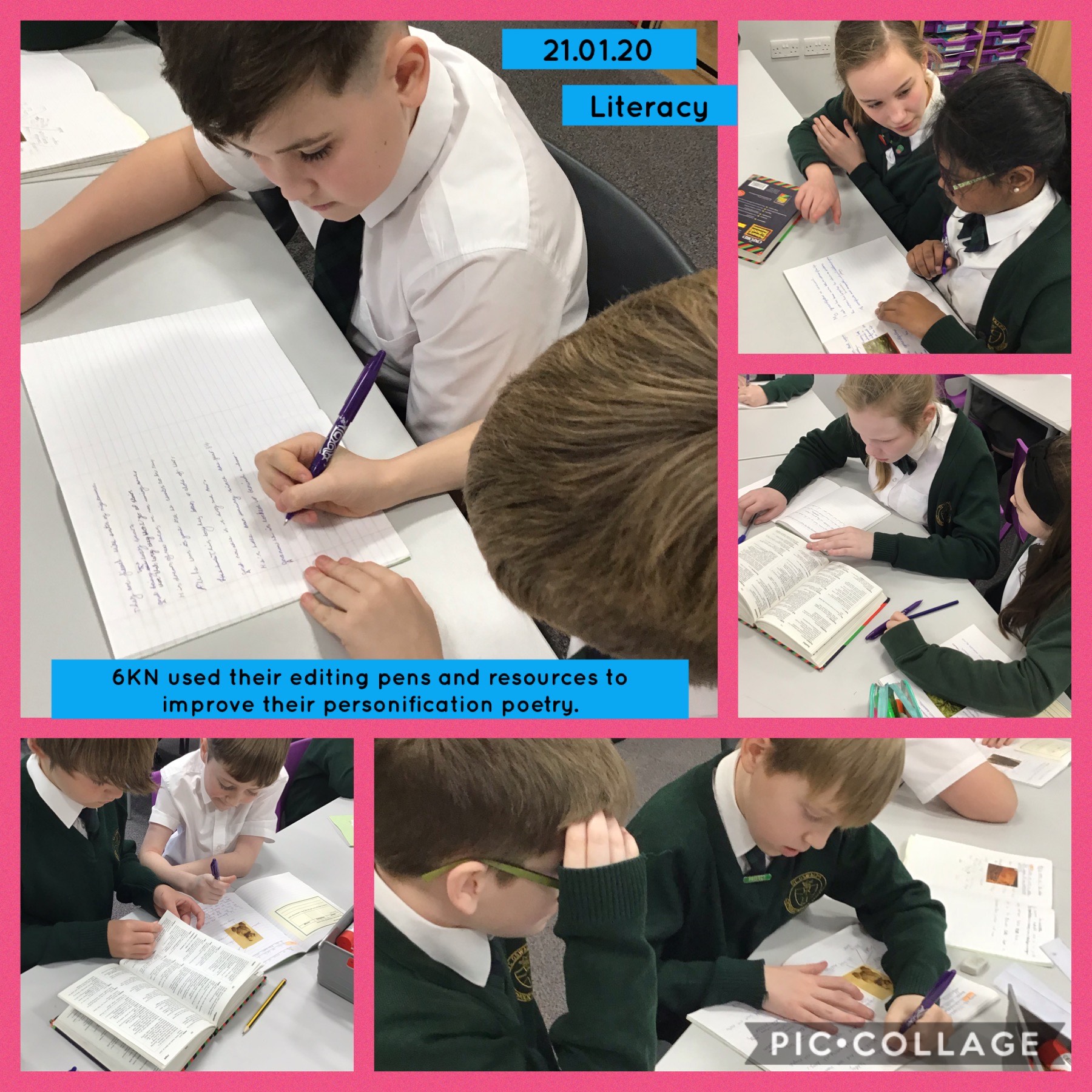 We used editing pens and our resources | St Oswalds Catholic Primary School